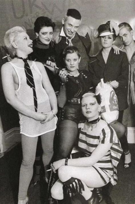 The Bromley Contingent Including Siouxsie Sioux London 1976 The Sex Pistols First Fans R
