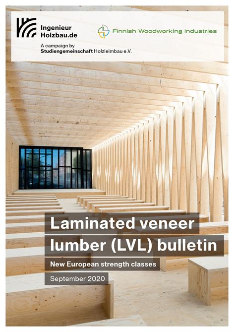 Laminated Veneer Lumber Lvl Bulletin Timber Development Uk