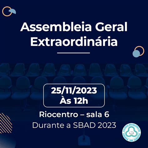 Assembleia Geral Extraordinária Cbcd