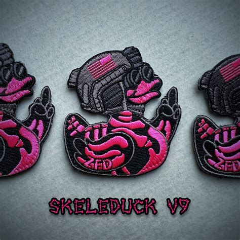 Zero Fucks Duck® Skeleduck V9 Morale Patch Dump Box