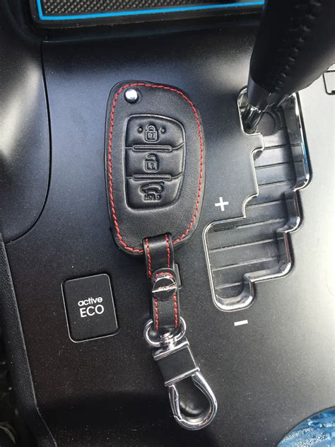 Чехол на ключ + кольцо на замок зажигания — Hyundai ix35, 2 л., 2014 ...