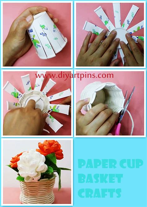 How To Make Flower Basket With Craft Paper Best Flower Site