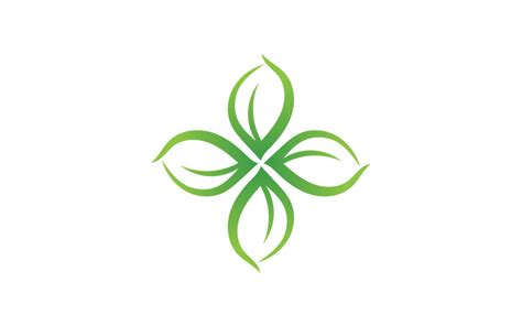 Eco Leaf Green Nature Tree Element Logo Vector V22