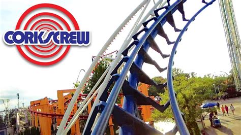 Corkscrew Hd Front Seat On Ride Pov And Review Arrow Looping Roller