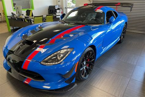 No Reserve 777 Mile 2017 Dodge Viper Gtc Acr Extreme For Sale On Bat