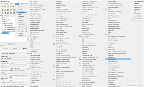 Paraview——三维模型中二维切面矢量流场制作paraview 矢量图 Csdn博客