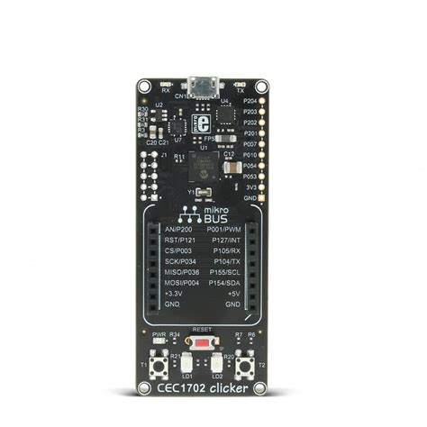 cec1702 clicker development board with a mikrobus™ socket