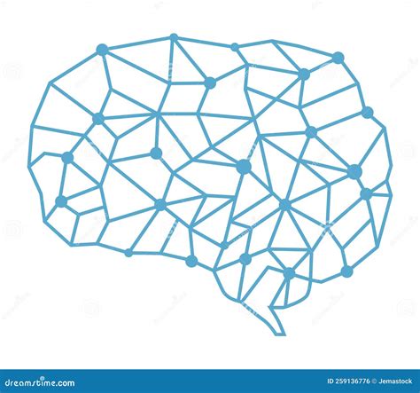 Brain With Circuit Electric Stock Vector Illustration Of Cyber