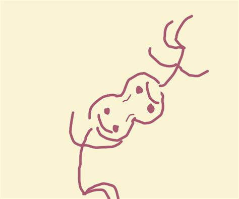 Two People Fuse Together Drawception