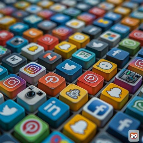 Premium Photo Digital Revolution Honoring Social Media Day