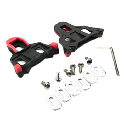 Road Bike Cleats 6 Degree Float Self Locking For Shimano Spd Sl