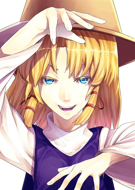 Safebooru Blonde Hair Blue Eyes Eyelashes Hat Highres Long Sleeves