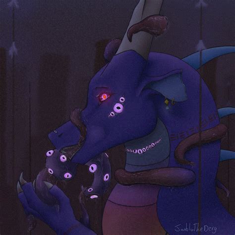 Rule 34 Bodily Fluids Claws Dragon Ear Piercing Ear Ring Eldritch Being Eyes On Body Eyes On