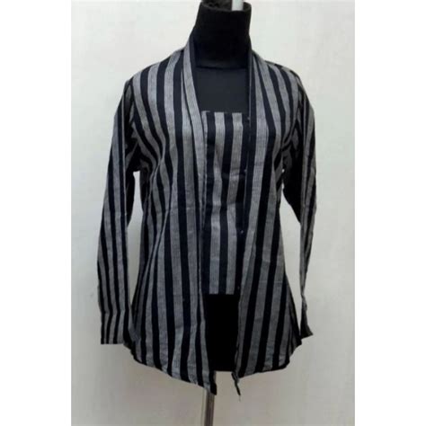 Jual Kebaya Lurik Abu Ukuran Jumbo Xxll3 Xxxll4 Pakaian Modern