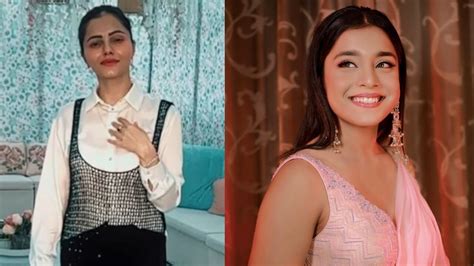 Bigg Boss Babes Rubina Dilaik Dazzles In White And Black Chic Outfit