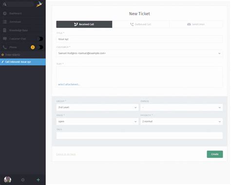 Security Features Zammad