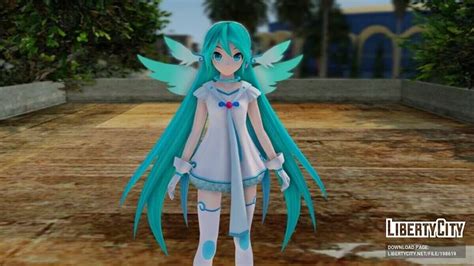 Mmd ángel Miku