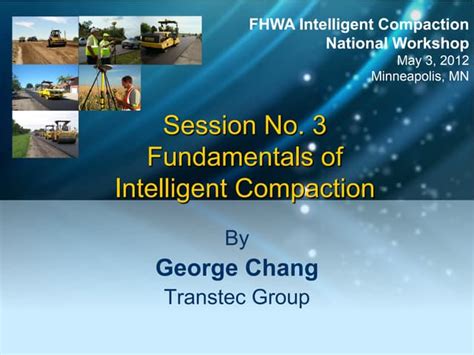 Fundamentals Of Intelligent Compaction Pdf Auto Navigation Systems