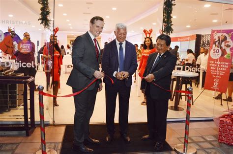 Digicel Opens Flagship Store Downtown Amidst Crime Concerns Trinidad