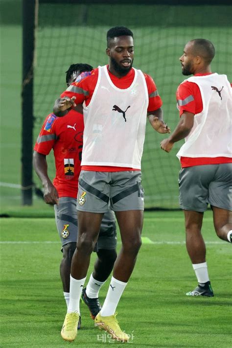첫 공개훈련하는 가나 축구대표팀 이냐키 윌리엄스 네이트 스포츠