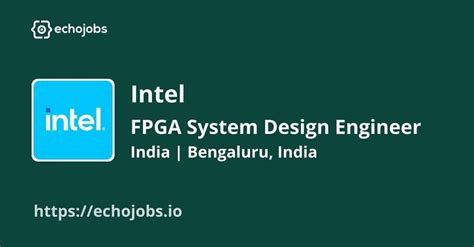 intel is hiring fpga system design engineer india bengaluru india