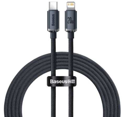 Cable De Datos Usb C A Lightning 2 Metros Baseus IPhone 20w