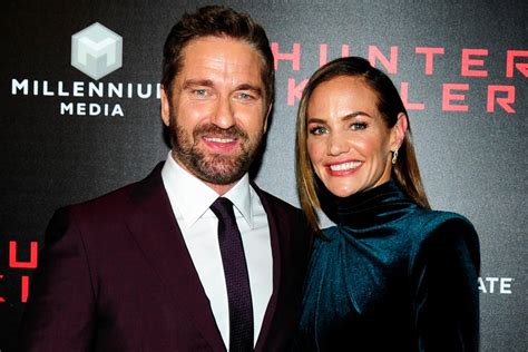 Gerard Butler Only Has Eyes For Girlfriend Morgan Brown