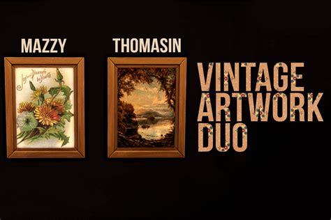Mazzy And Thomasin A Vintage Artwork Duo Sorokacc On Tumblr