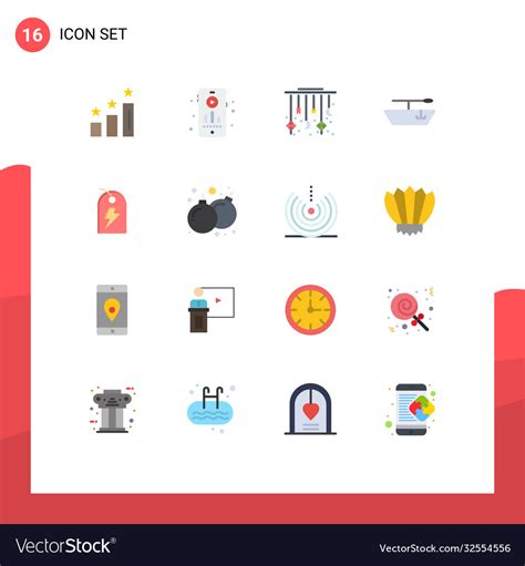 Stock Icon Pack Line Signs And Symbols For Vector Image