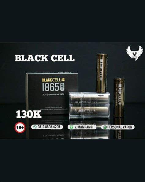 Jual Battery Black Cell 18650 3100mAh 40A Vape Harga Murah Jakarta