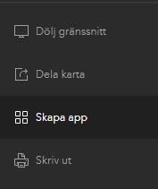 Hitta närmaste badsjö med mallen Nearby i ArcGIS Instant Apps