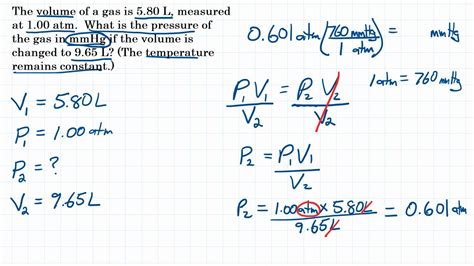 Boyle S Law Examples Problems