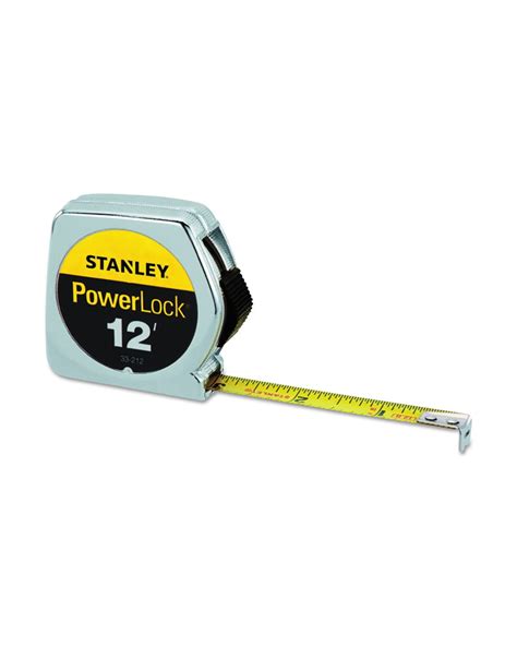 Stanley Powerlock 12 Ft Tape Measure 12 In Wide Blade Weldtube