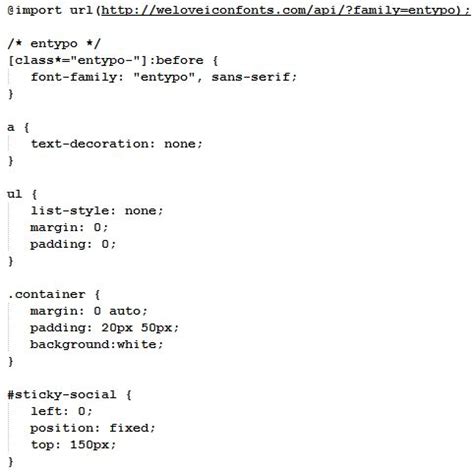 Membuat Tampilan Media Sosial Di Sisi Sidebar Dengan CSS