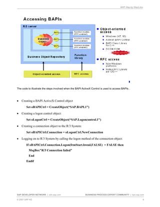 Bapi Step By Step PDF