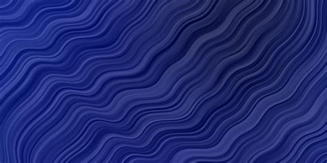 Dark BLUE Vector Background With Bent Lines 23075982 Vector Art At