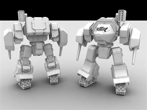 Wip2 Assault Mech By Acedarkfire On Deviantart