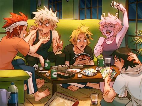 Bakusquad Parece Tão Legal My Hero Academia Hero Boku No Hero