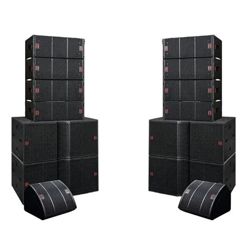 Pro Audio Professional Dual 10 Inch Subwoofer Line Array System 10