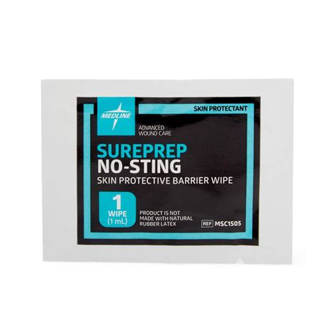 Shop Medline Sureprep No Sting Protective Barrier Wipes