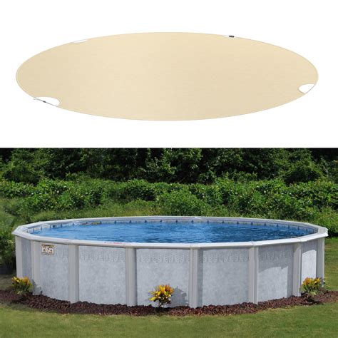 Above Ground Pool Covers Round Winter Mesh Covers For Home Garden