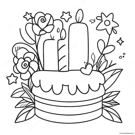 Happy Anniversary Coloring Page 12830 10066