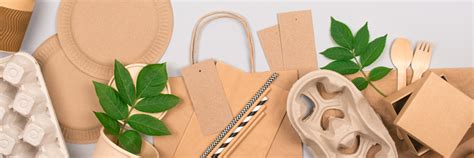 기치 회색 배경에 다른 환경 친화적 인 식기와 크래프트 종이 식품 포장 세트 길거리 식품 용지 포장 컵 접시 빨대 용기 및 종이 봉투 모형 플랫 레이 그릇에 대한 스톡 사진