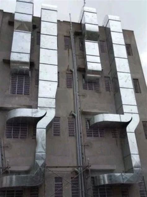 Aircare Rectangular Air Duct For Industrial Electric At ₹ 350 Square Meter In Pune