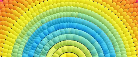 색상 구와 타원으로 만들어진 추상 패턴입니다 벡터 아트 일러스트레이션입니다 동적 효과 커버 디자인 템플릿 광고 마케팅 또는 프리젠 테이션에 사용할 수 있습니다 0명에 대한