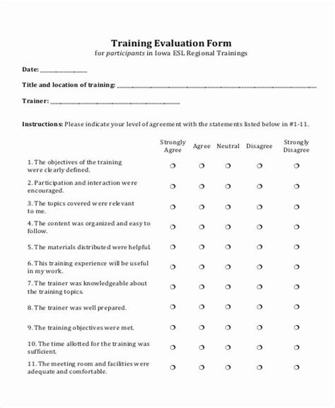 Feedback Form Template Word Lovely 11 Sample Feedback Forms In Word Course Evaluation Program