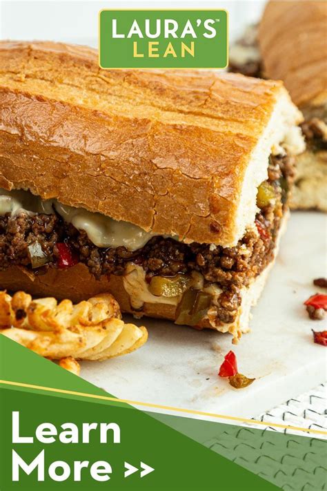 Lauras Lean Bbq Ground Beef Hoagies Recipe Recipes Beef