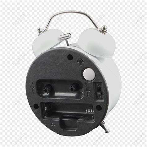 Simple And Delicate White Clockmodern Stylishswitch Clocktime Png