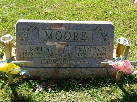 Leander Bert Moore Sr 1893 1992 Find A Grave Memorial