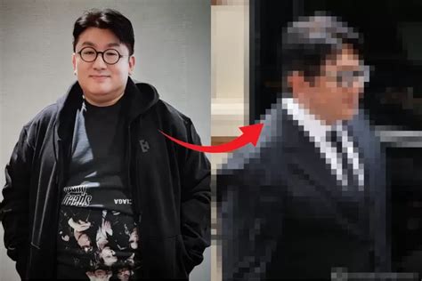 Potret Kemunculan Bang Si Hyuk Hybe Di Hadapan Publik Di Tengah